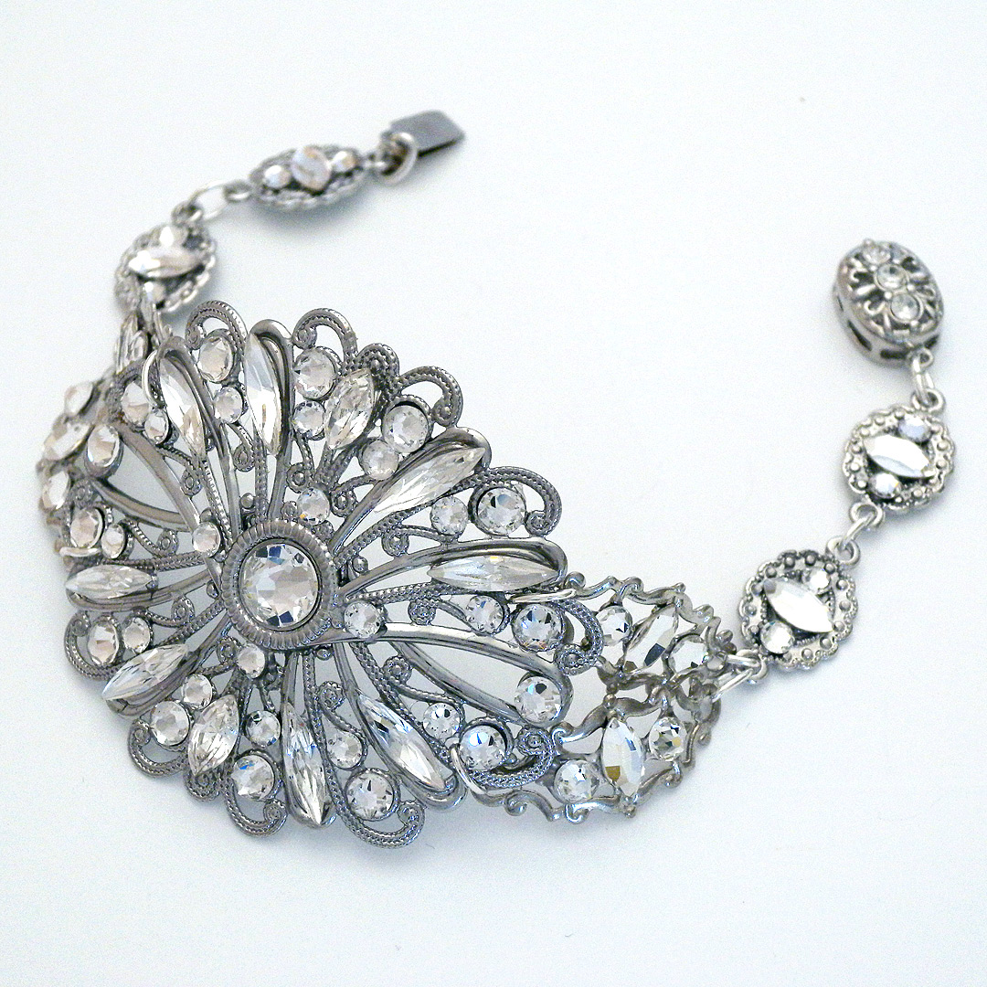 Vintage Bridal Bracelets | Spanish Regalia Statement Bracelet